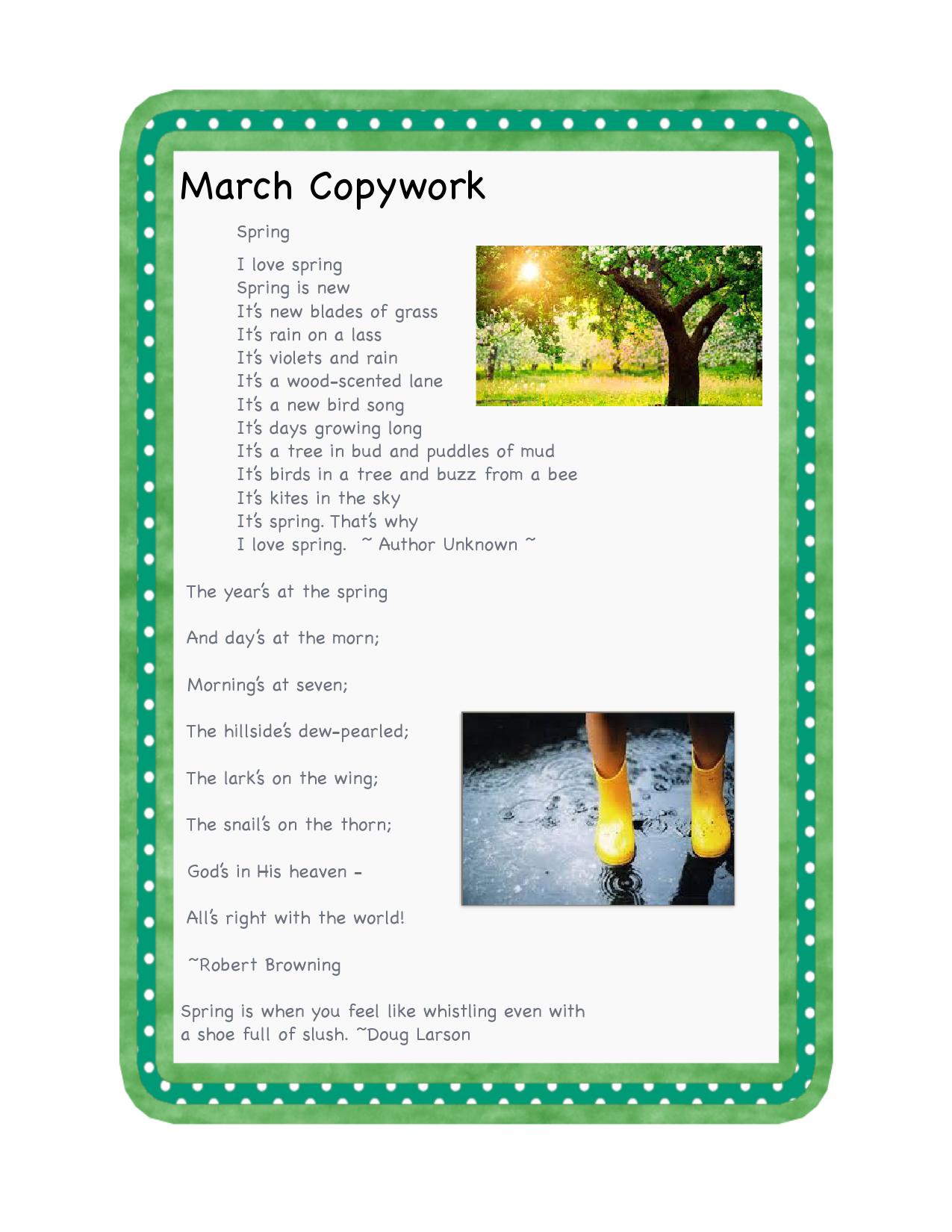 5 Benefits of Memorizing Poetry | Schoolmarm Ohio